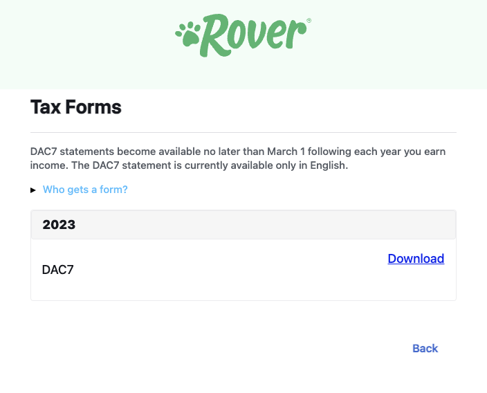 Rover and Taxes: What You Need to Know – Rover Help Centre